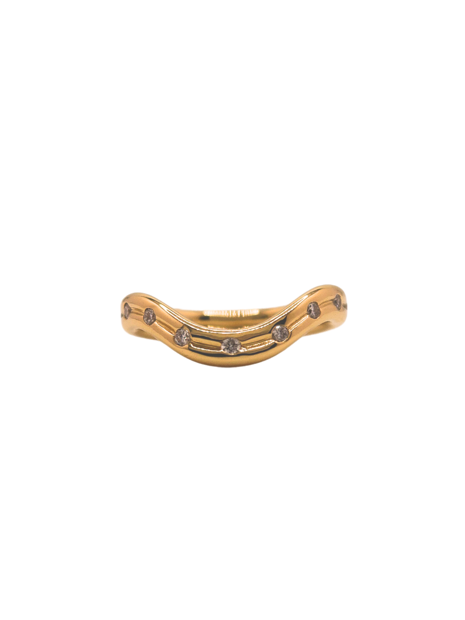 Delphi Diamond Contour Ring – Psyche Fine Jewelry