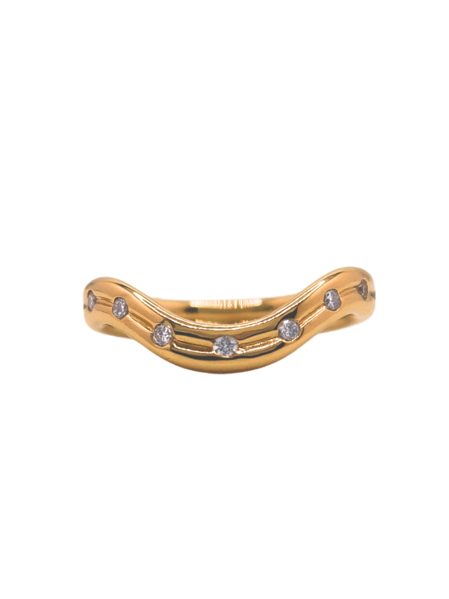Delphi Diamond Contour Ring – Psyche Fine Jewelry